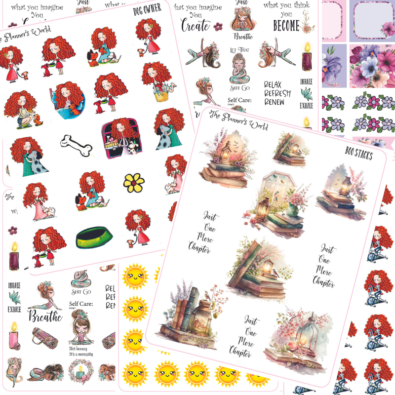 Twenty ways to incorporate planner stickers into your weekly planner ...