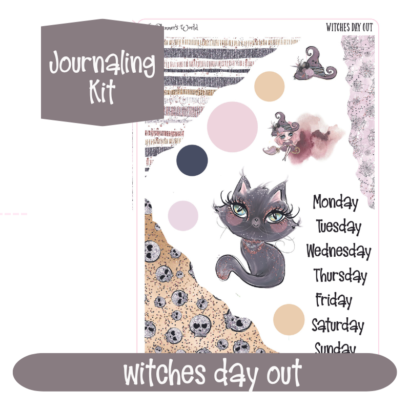 KIT-501 || Witches Day Out Journaling Kit – The Planner's World